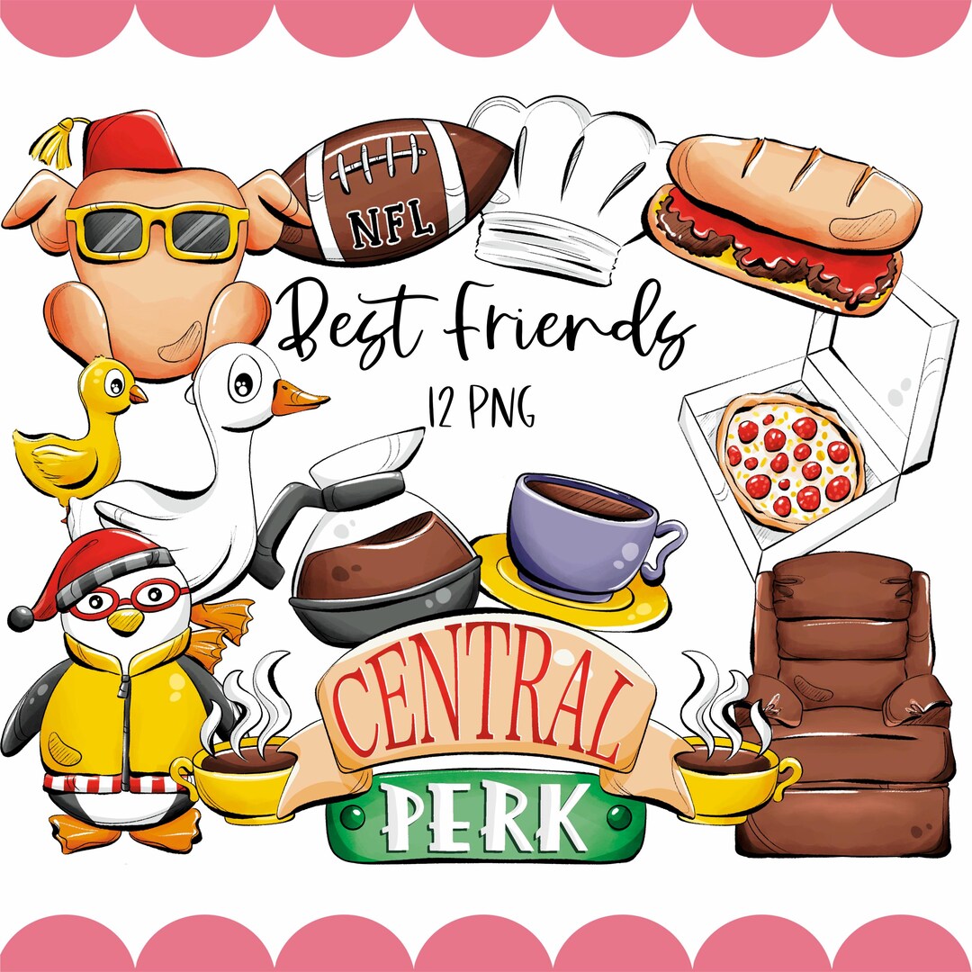 Best Friends Graphics PNG | Digital Illustration | Commercial License ...