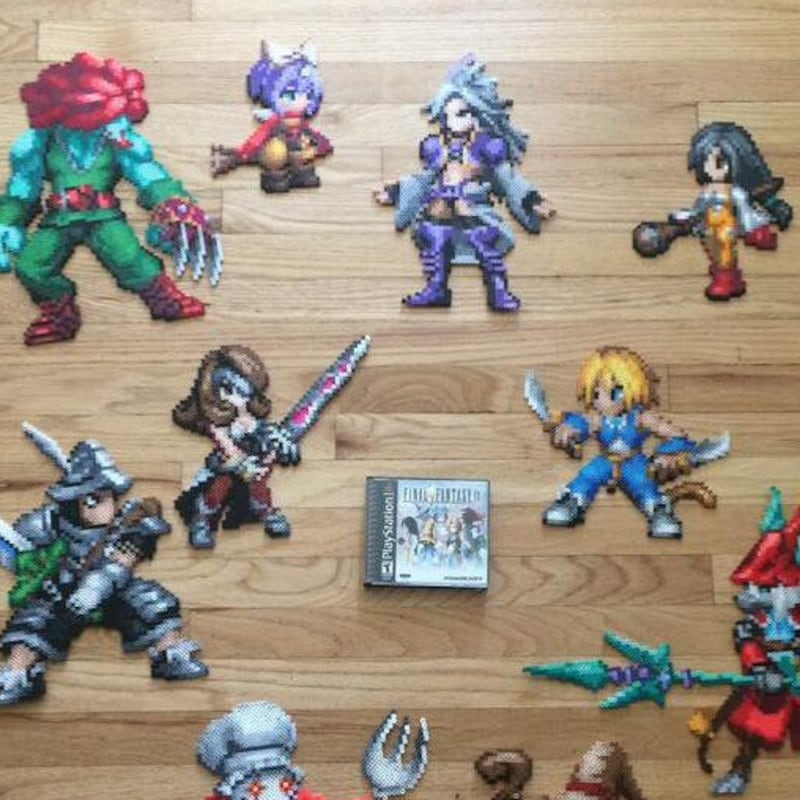 BlueBomberPixelArt - Etsy