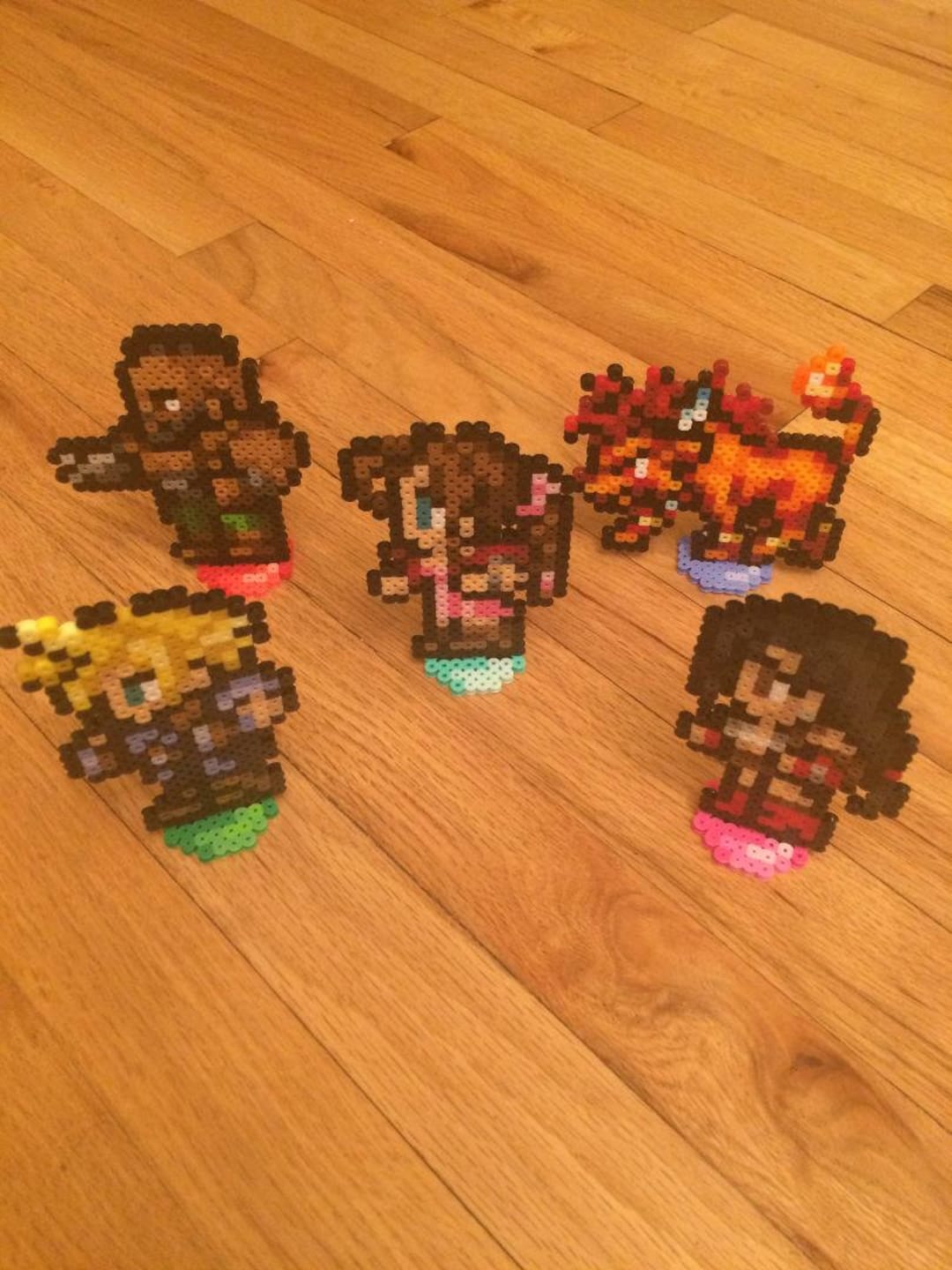 Final Fantasy 7 Stand up Perler Characters - Etsy