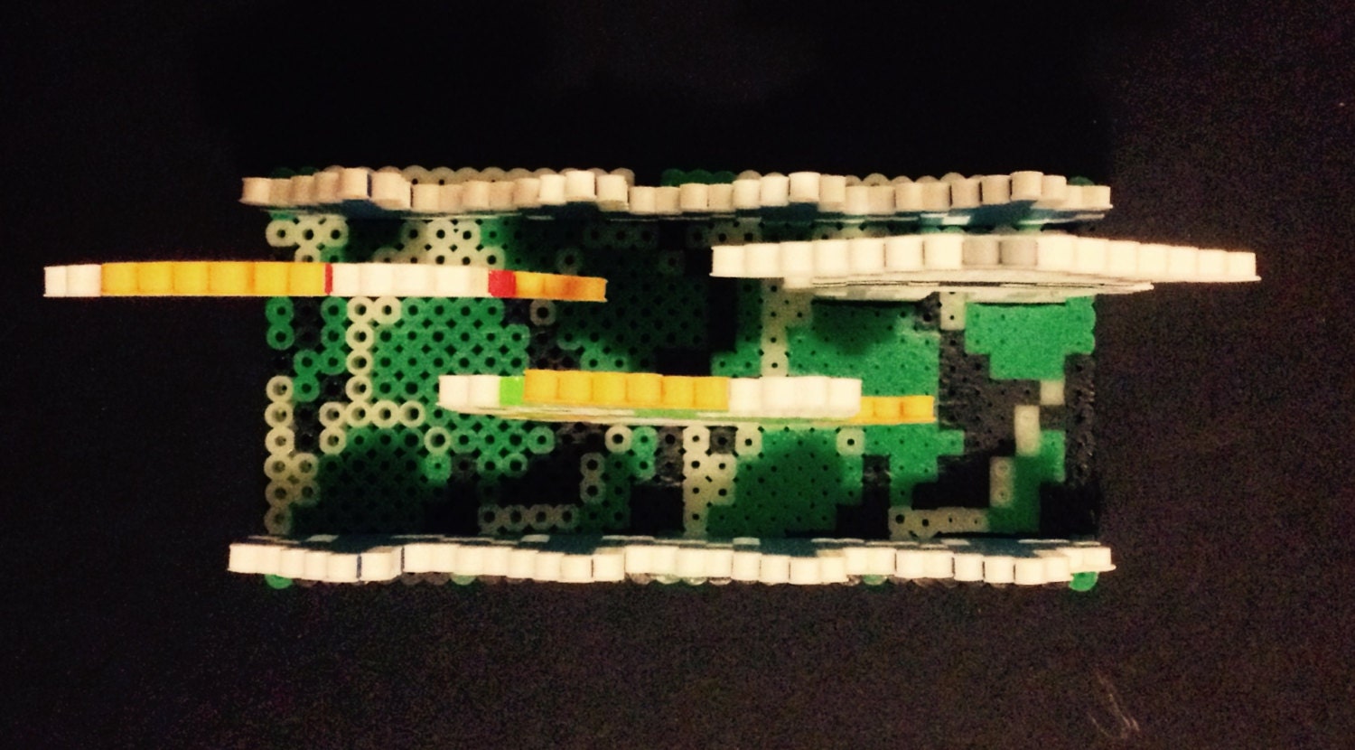 Super Mario Underwater Perler Monster Parade | Etsy