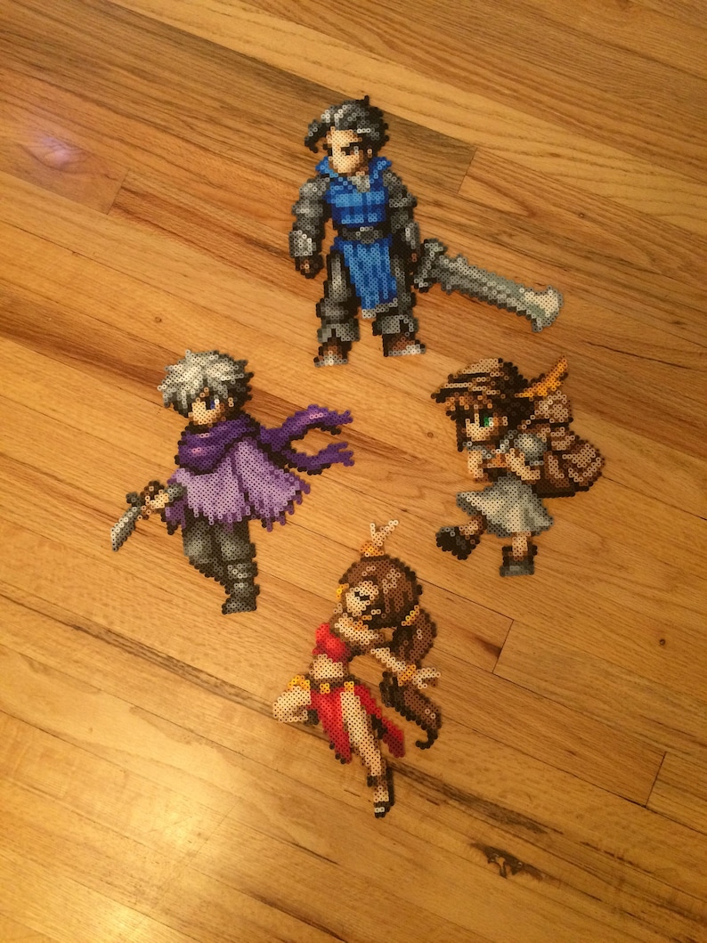 Octopath Traveler Perler Sprites - Etsy