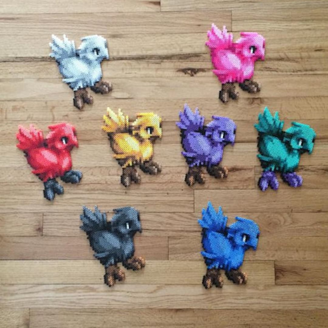 Final Fantasy Fuse Bead - Chocobo - Etsy