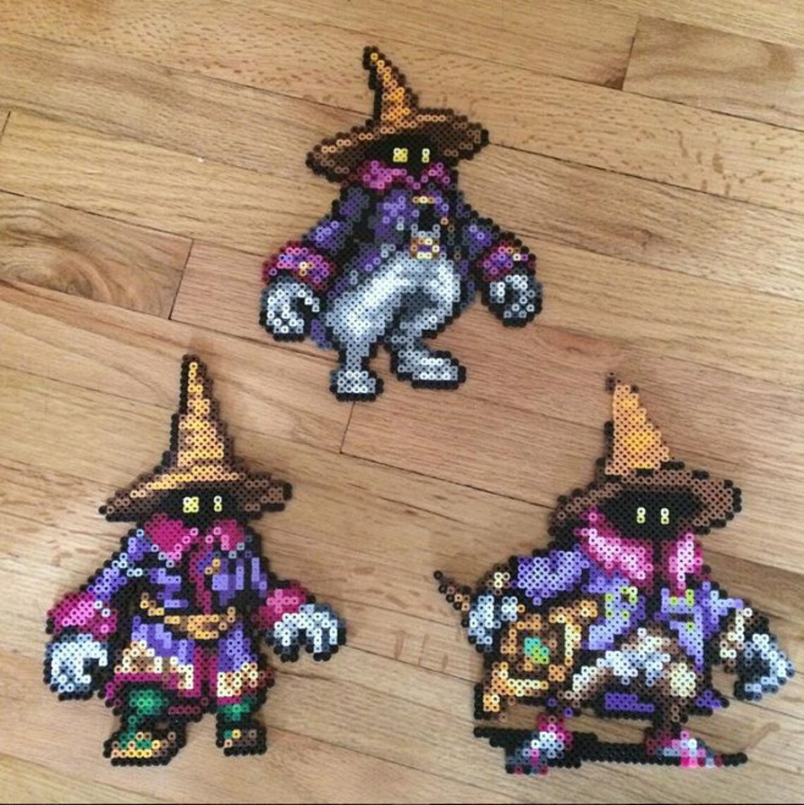 Final Fantasy IX Perler - Black Mages - Etsy