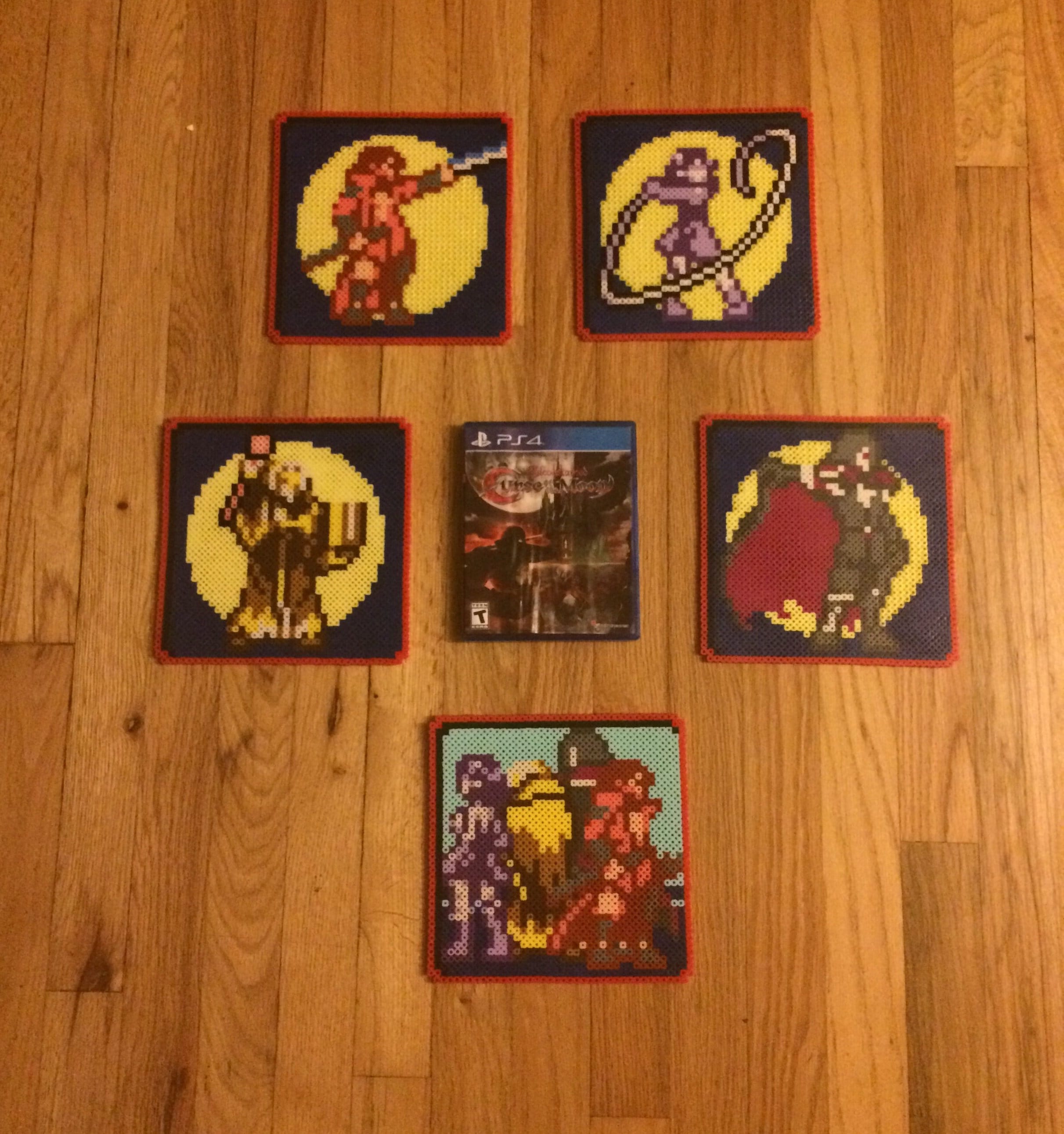 Bloodstained Curse of the Moon Perler Art - Etsy