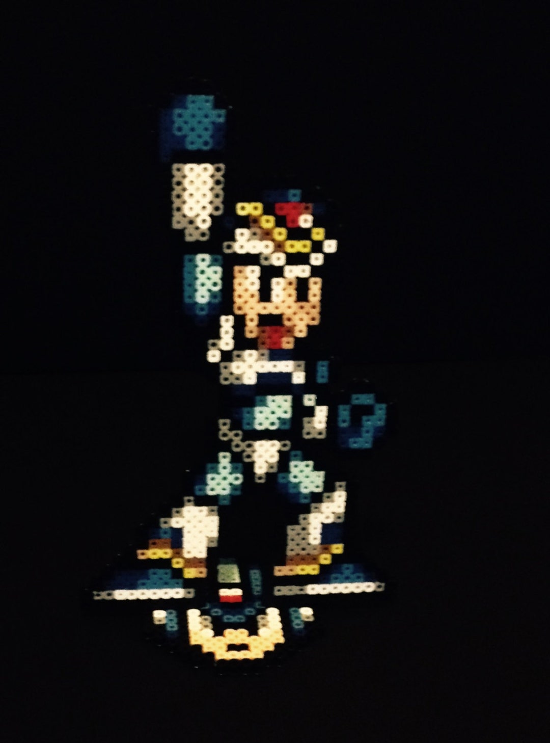 Mega Man X Stand up Perler - Etsy