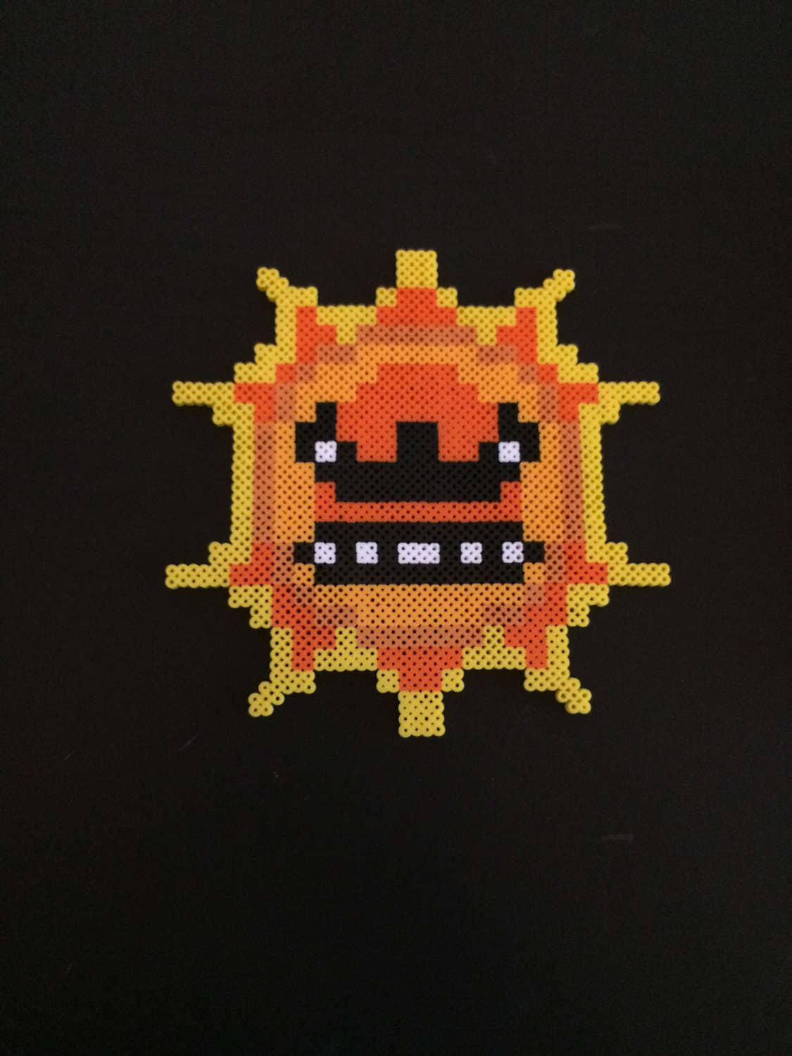 Super Mario 3 Perler Angry Sun - Etsy