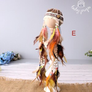 Native American Indian Inspired Props, Feather Crowns, Headdress ...