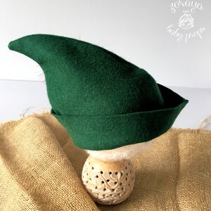 Peter Pan Hats Green Hat Red Feather Disney Hat Birthday - Etsy