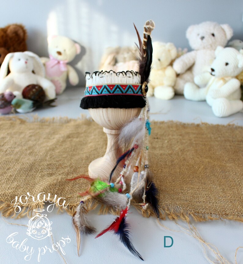 Native American Indian Inspired Props Feather Crowns - Etsy