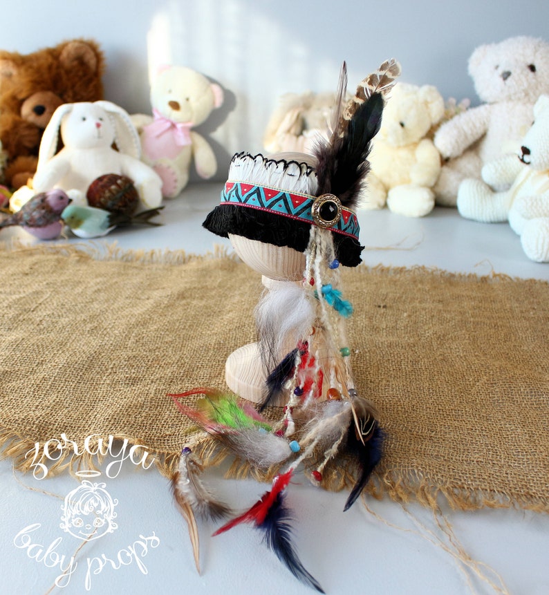 Native American Indian Inspired Props Feather Crowns - Etsy