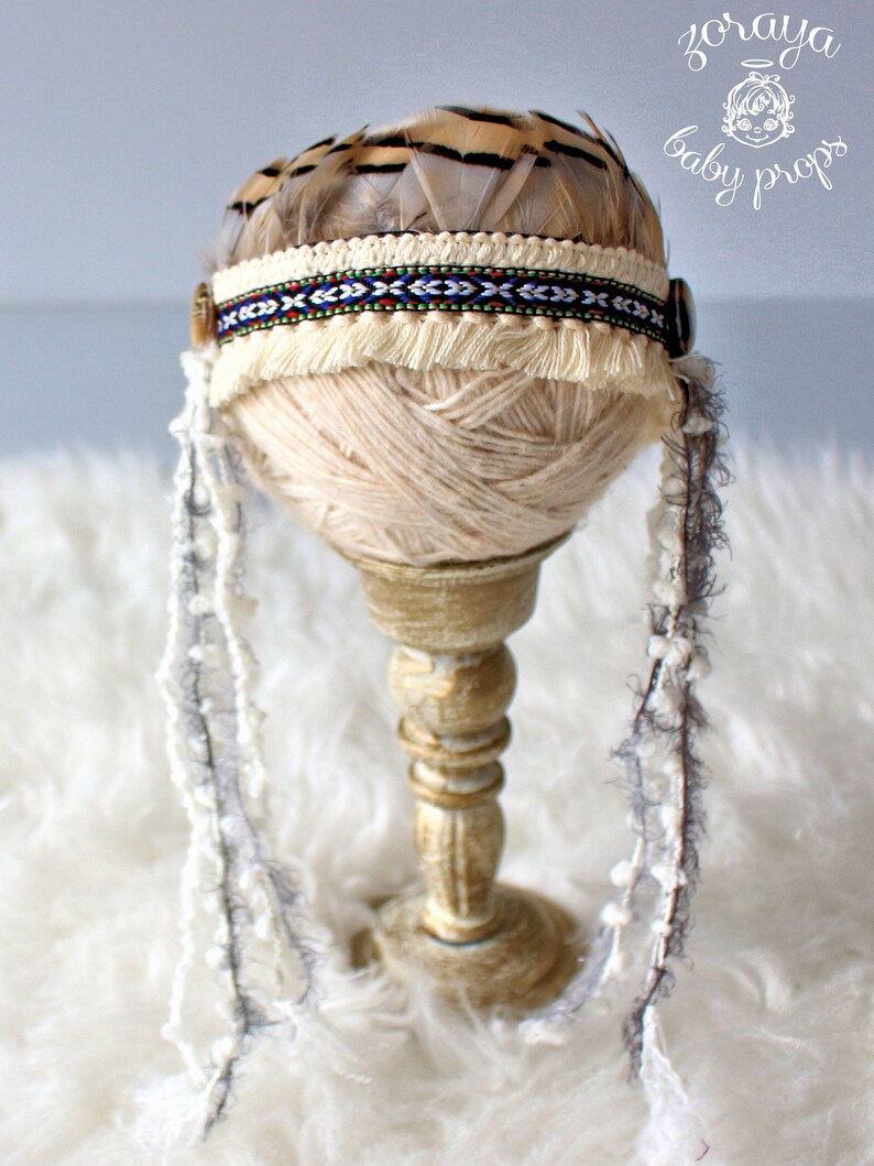Native American Indian Inspired Props Feathers Crown Newborn - Etsy