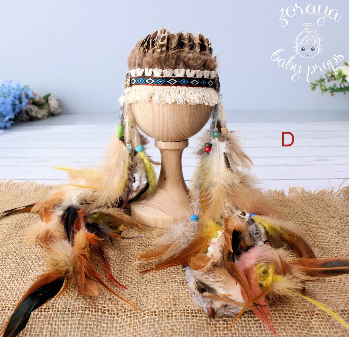 Native American Indian Inspired Props Feather Crowns - Etsy