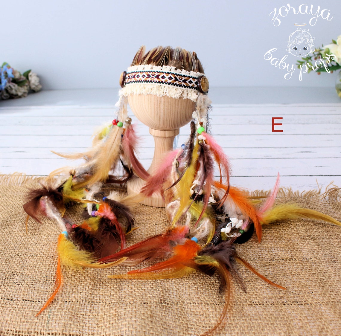 Native American Indian Inspired Props Feather Crowns - Etsy