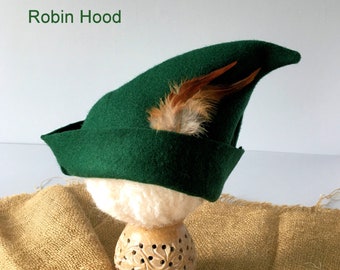 Robin Hood Hat Brown - Etsy