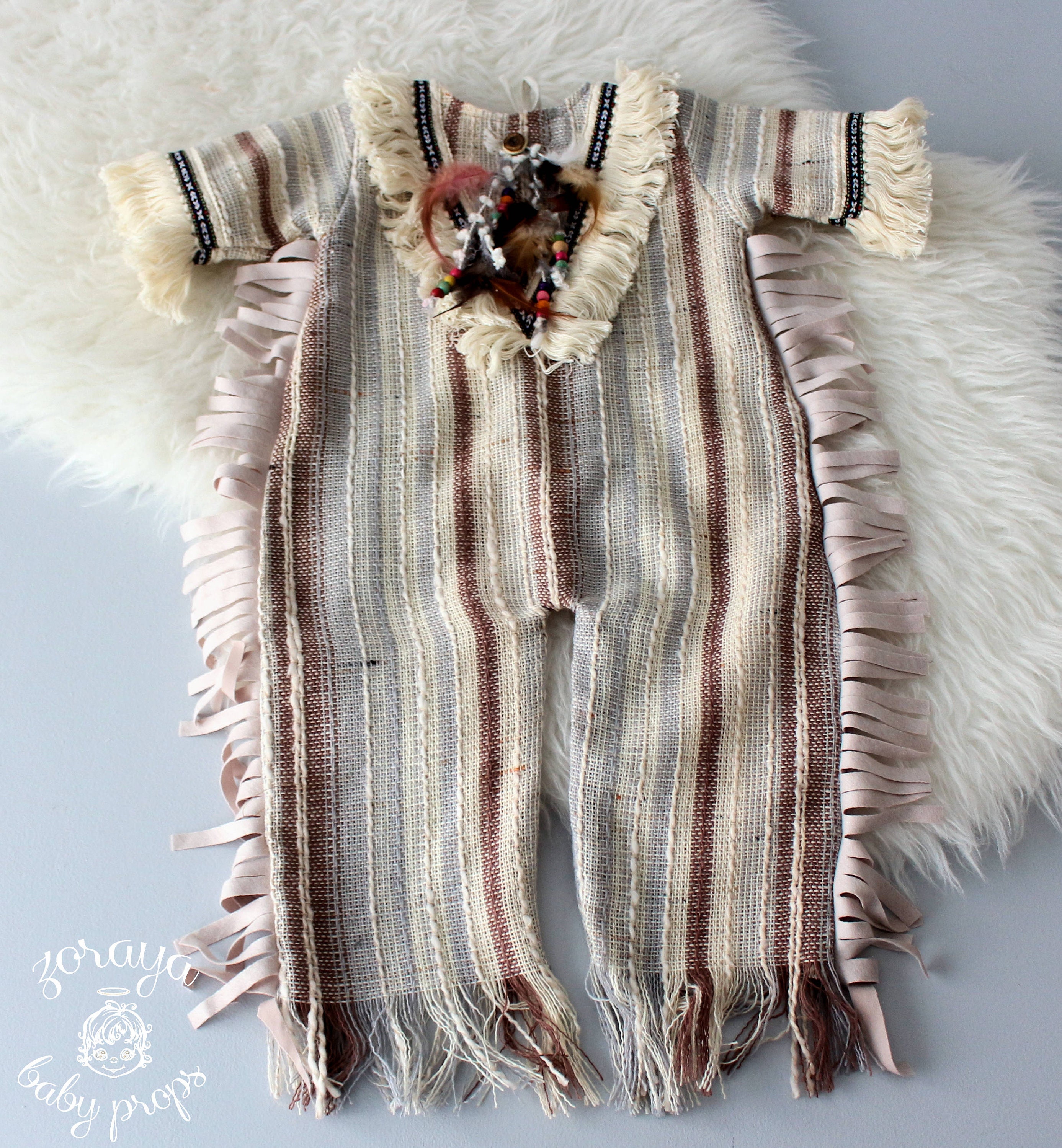 Native American Indian Inspired Props Feathers Crown Sitters | Etsy