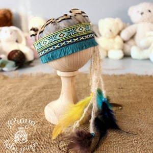 Native American Indian Inspired Props Feather Crowns - Etsy