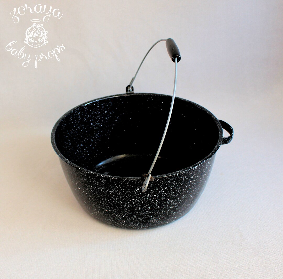 Vintage Enamel Basin: Newborn Photography Prop, Cottagecore Decor - Etsy