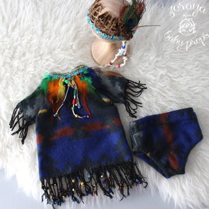 Native American Indian Inspired Props, Feathers Crown, Boy Newborn ...