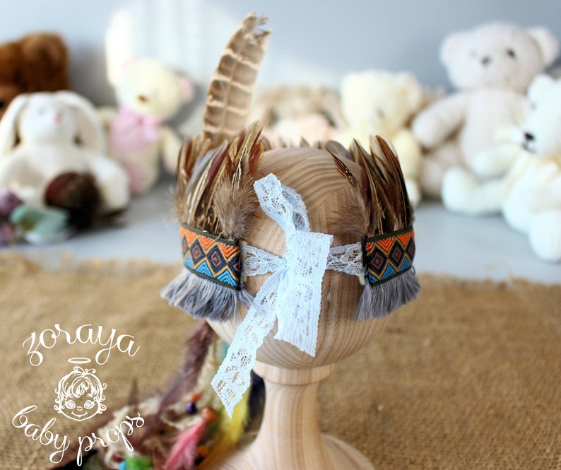 Native American Indian Inspired Props Feather Crowns | Etsy