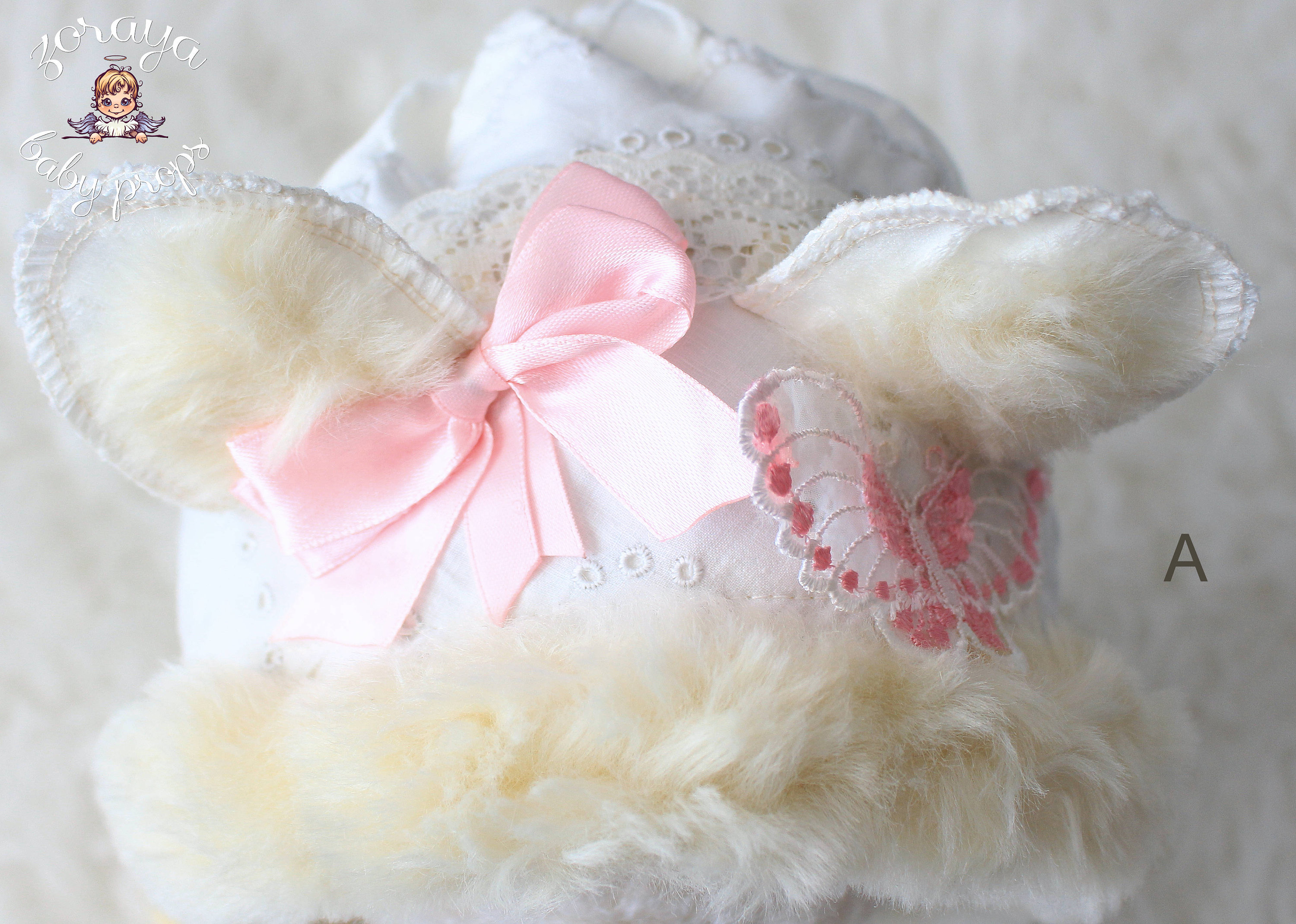 Sitter Bonnets Polar Bear Bonnet Rustic Bonnet Vintage - Etsy Canada