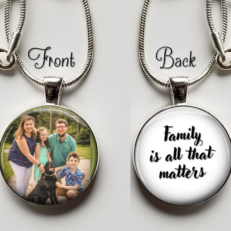 Personalized Photo Necklace - Etsy
