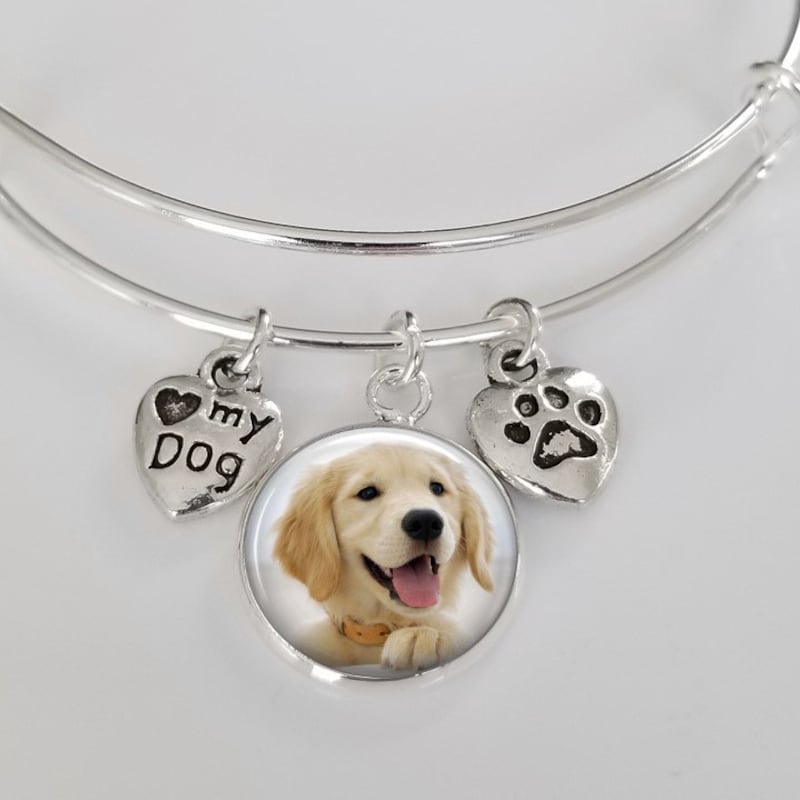 Dog Charm Bracelet - Etsy