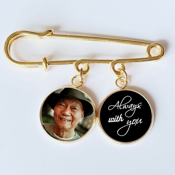 Photo Lapel Pin - Etsy