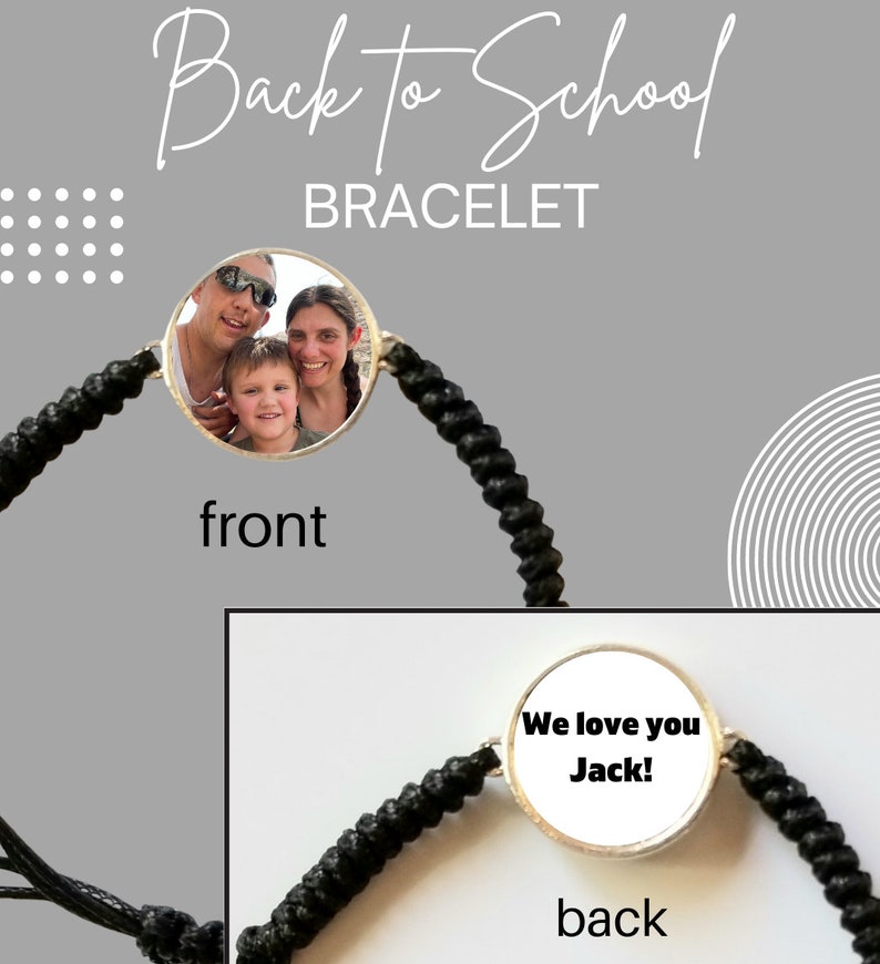 Back to School Comfort Bracelet for Little Boys Bracelet - Etsy