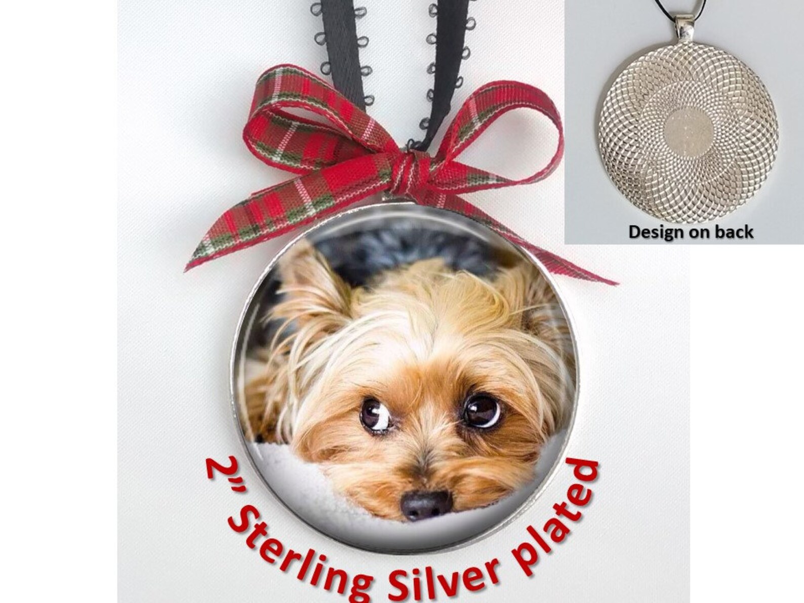 Yorkie Ornament - Yorkshire Terrier Christmas Ornament - Gift for Dog ...