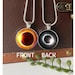 Total Solar Eclipse Necklace 2024 Pendant Double Sided Solar Eclipse ...