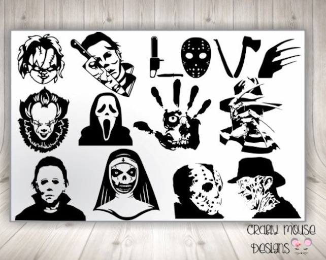 Horror decals/ horror movies decals/ horror car decals/ car | Etsy
