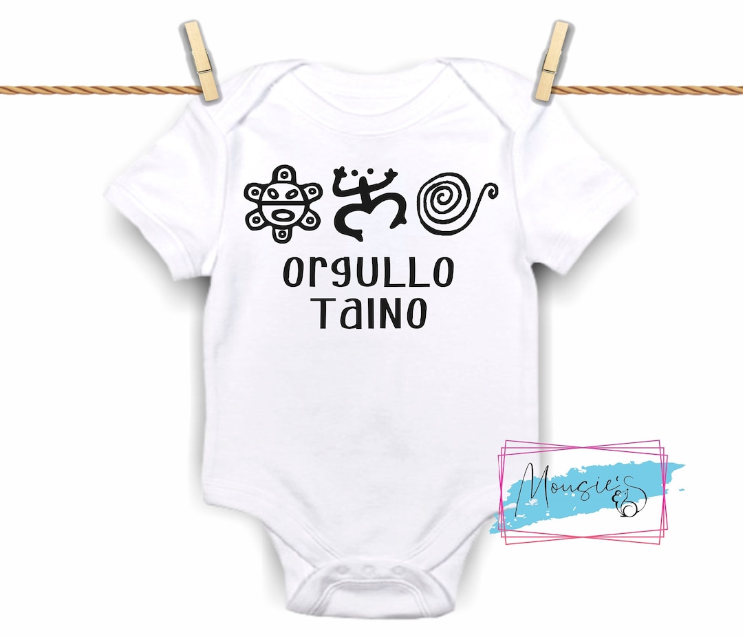 Orgullo Taino Baby Bodysuit - Etsy