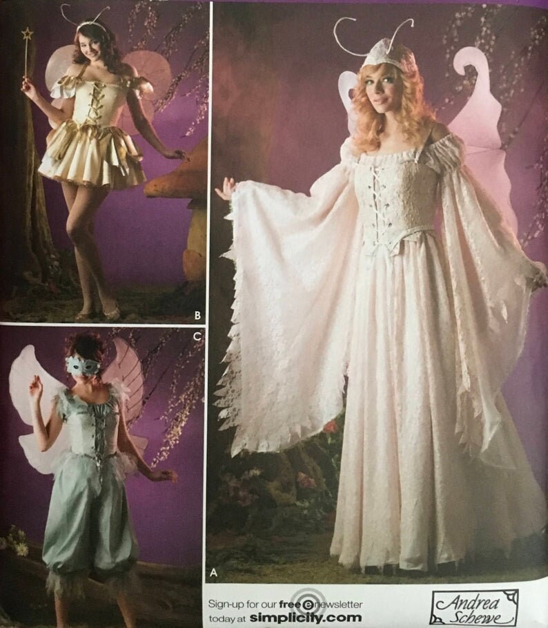 Simplicity 3675 Fantasy Costume Pattern Whimsical - Etsy