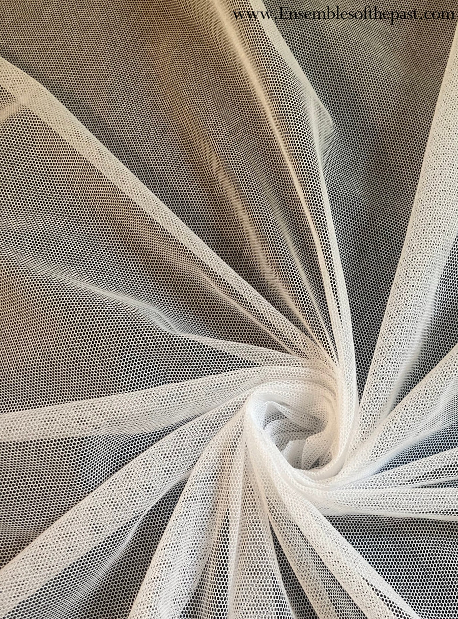 Fine White English Cotton Bobbinet Cotton Tulle English - Etsy