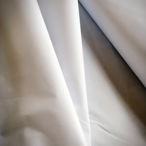 Domestic Organdy Fabric - Cotton Organdy - White White Starched Organdy ...