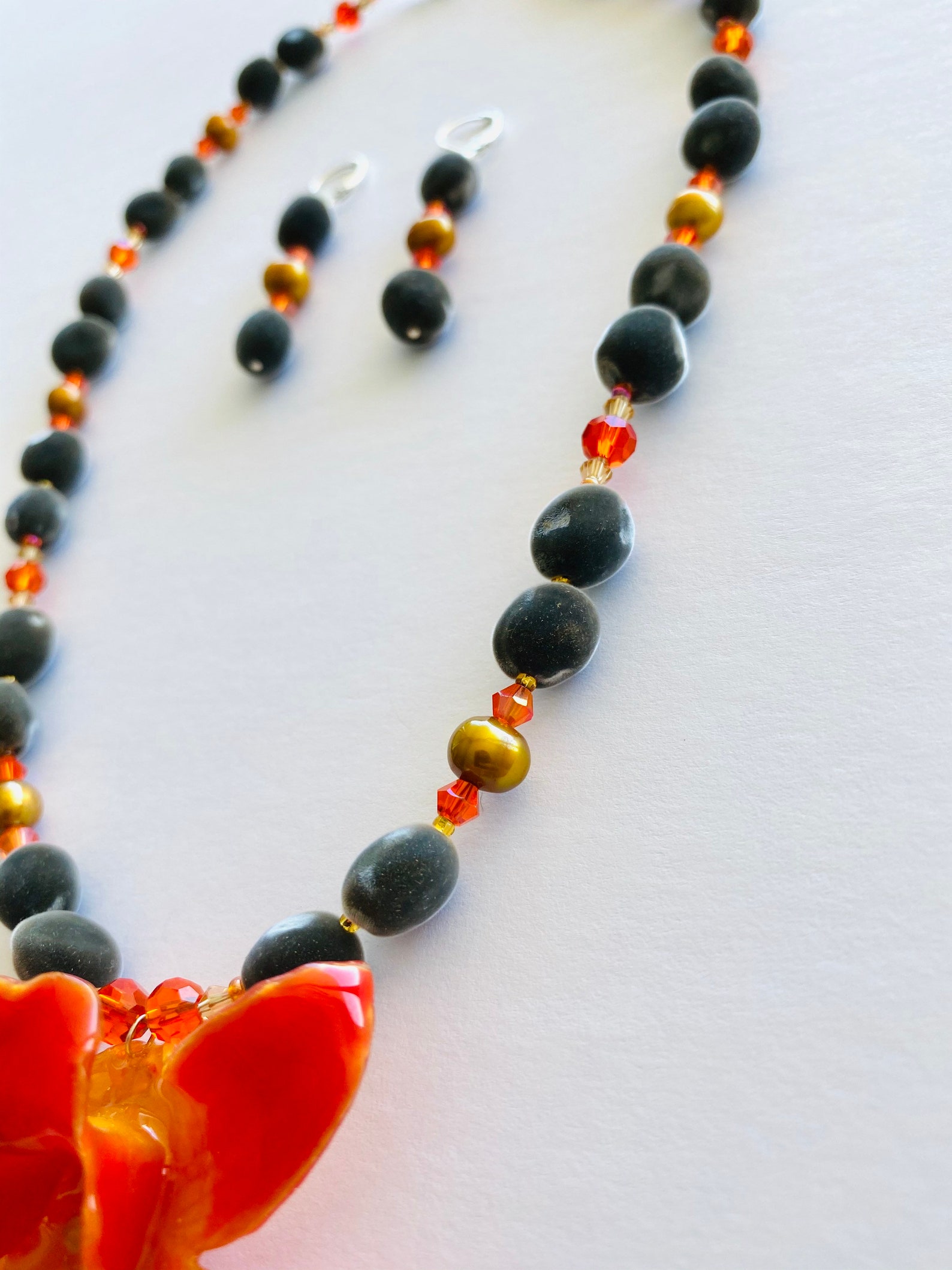 REAL Orchid, RARE Mgambo Seeds / Fresh Water Pearls / Sustainable ...