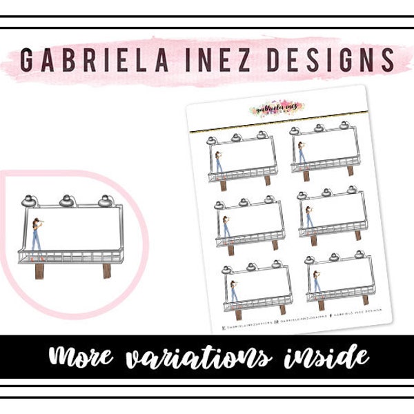 Billboard Stickers - Etsy