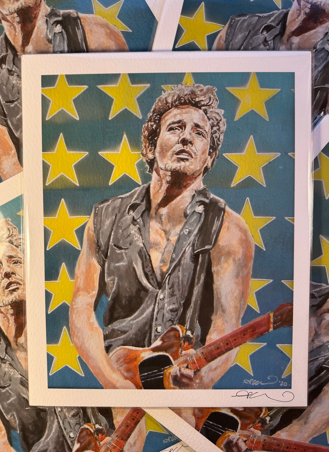 Bruce Springsteen Giclée Print, the Boss, E Street Band, Rock Music ...