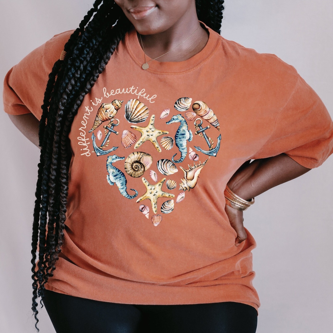 Oceancore Shirt, Celebrate Differences Shirt, Comfort Colors Kindness ...