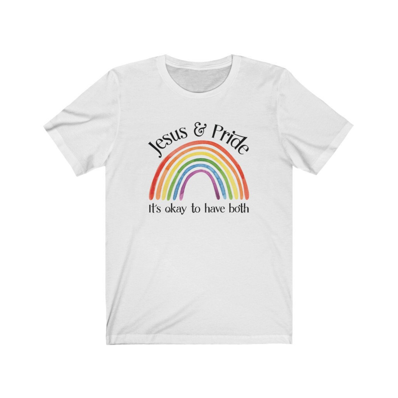 Pride Shirt, Pride Tee, Jesus, Christian, Pride for Christians, LGBTQ ...