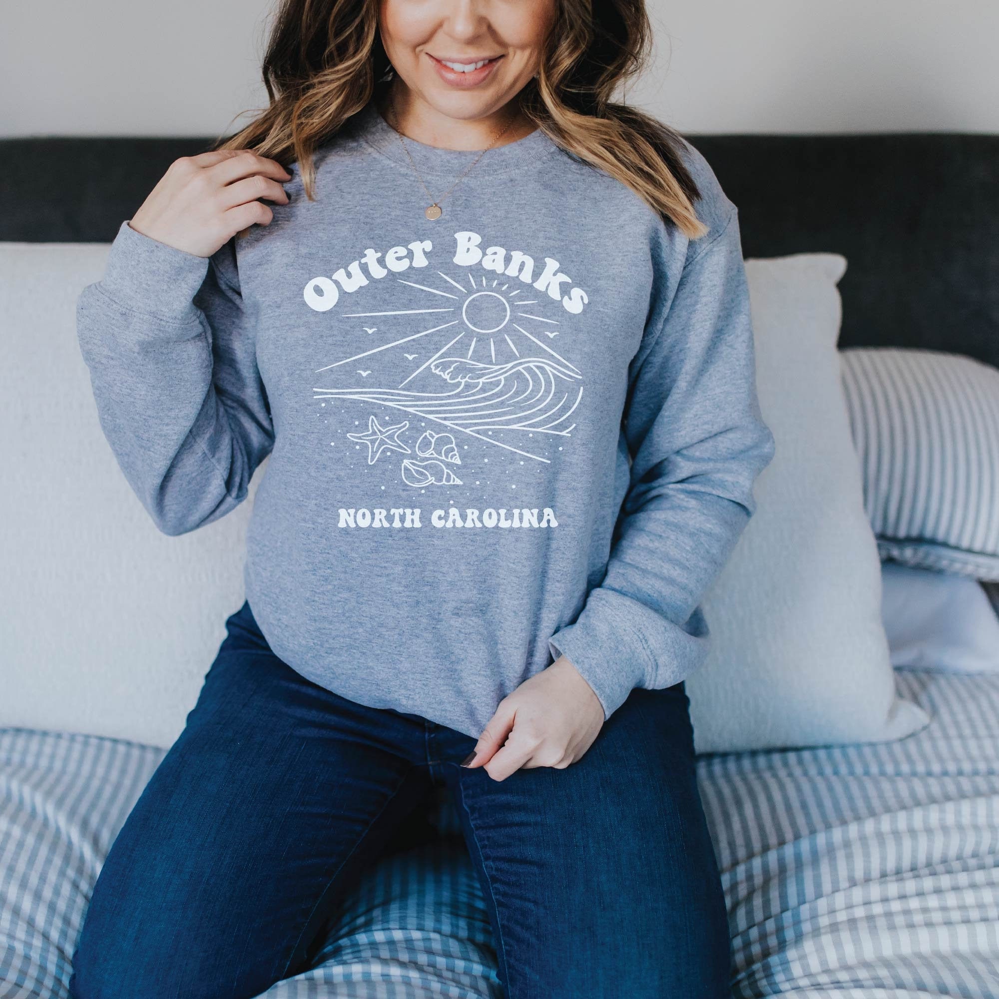 Outerbanks Shirt Outer Banks Shirt Crew Neck OBX Shirt OBX | Etsy