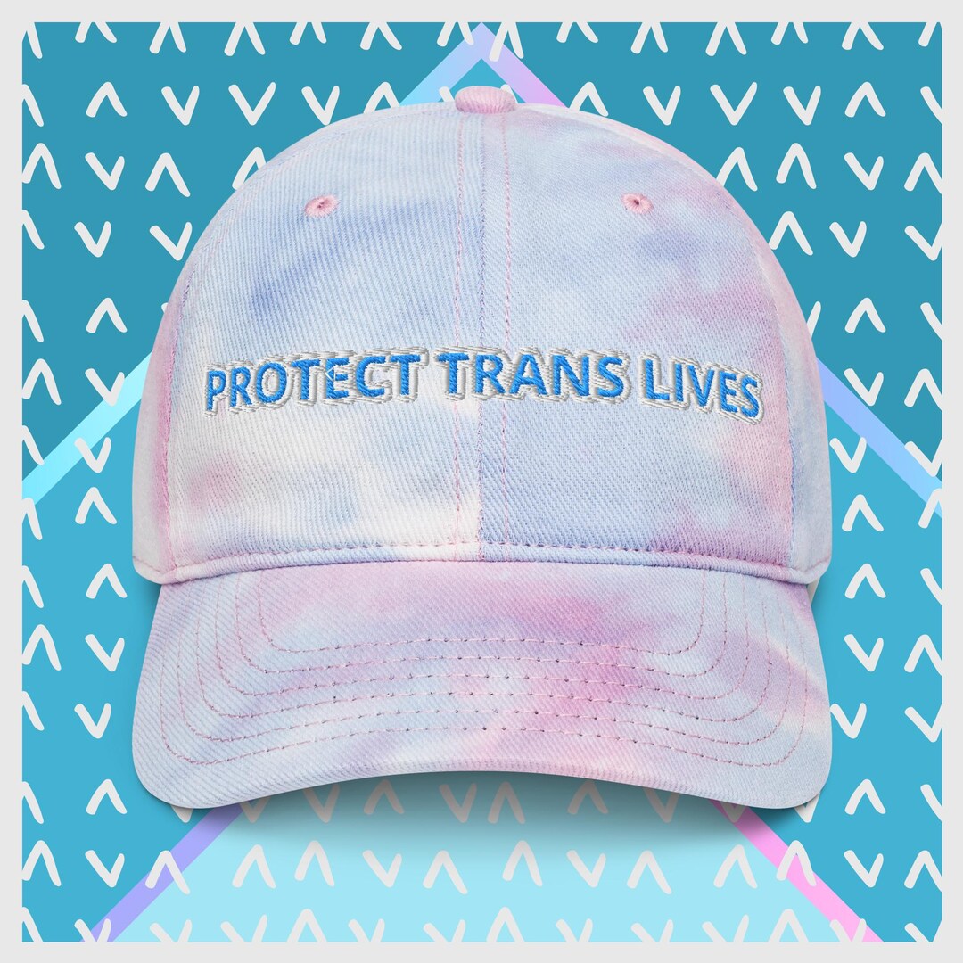 Protect Trans Lives, Ally, Trans Hat, Trans Cap, Trans Baseball Cap ...