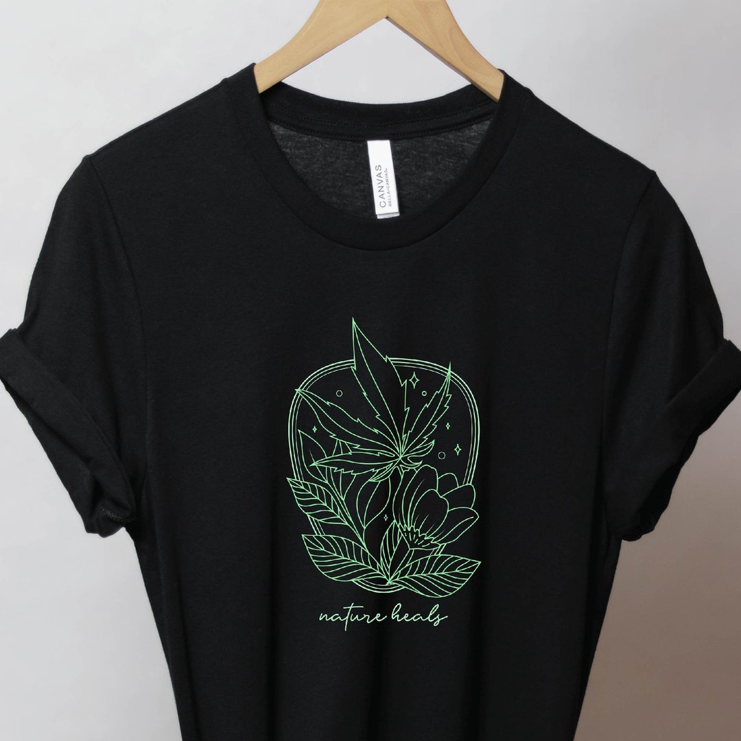 Cannabis T-shirt, CBD Hemden, cbd t-Shirts, Natur heilt, CBD Zitate ...