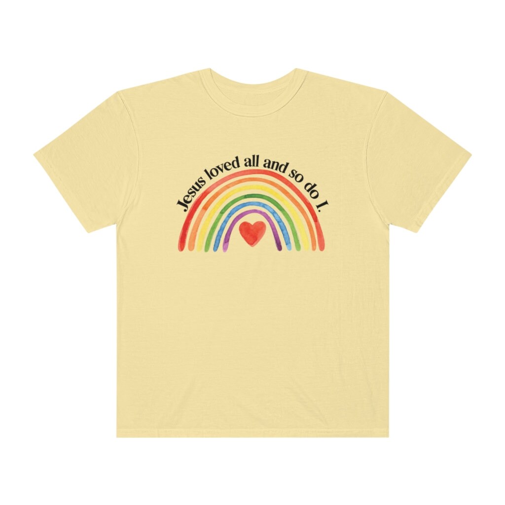 Pride Shirt, Pride Tee, Jesus, Christian, Pride for Christians, LGBTQ ...
