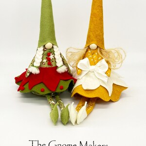 PETAL SKIRT Gnome Sewing Pattern, Spring Gnome Pattern, Doll Patterns, Easter Gnome, Gnome Dolls ...
