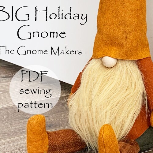 Spring Gnome Pattern - Etsy