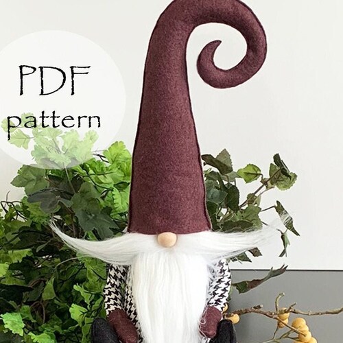Spring Gnome Pattern - Etsy