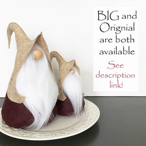 ORIGINAL ELFIN Gnome Sewing Pattern, Gnome Pattern, Tomte, Craft ...