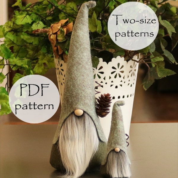 Gnome Sewing Pattern - Etsy
