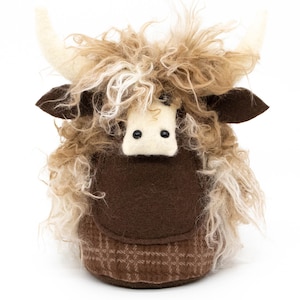 HIGHLAND COW Gnome Sewing Pattern, Cow Sewing Patterns, Scottish Cow ...